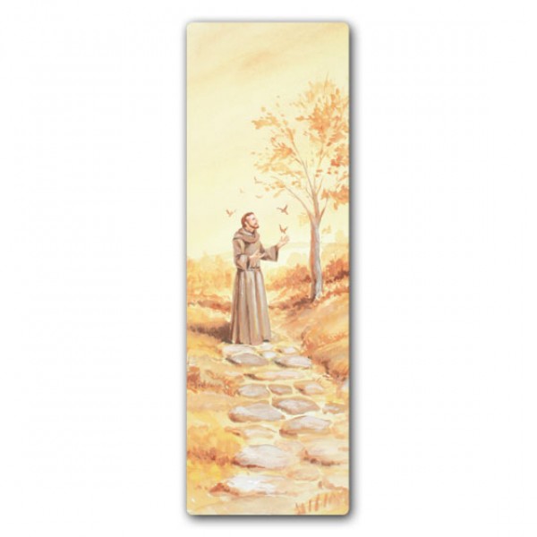 Perforated Bookmarks - St Francis Of Assisi | Thermalgraphics